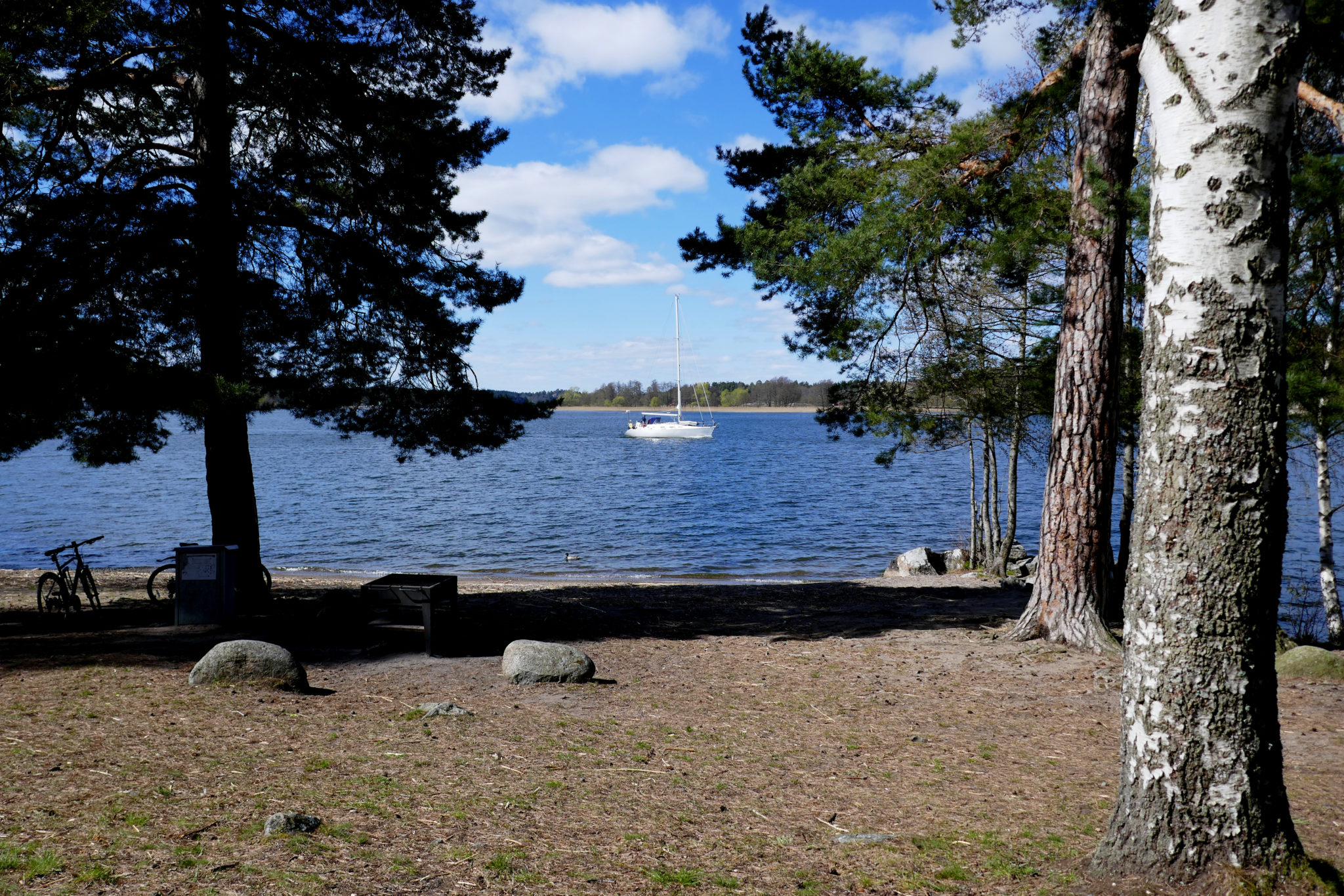 RANDO VÉLO — Promenade en bord de lac : de Vinterviken à la plage de ...